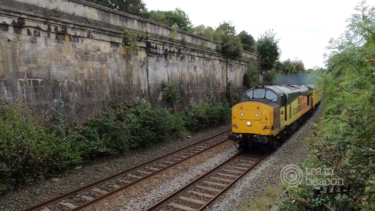 FIRST EVER TRAIN BEACON LIVE! Network Rail Test Train - Bristol ...